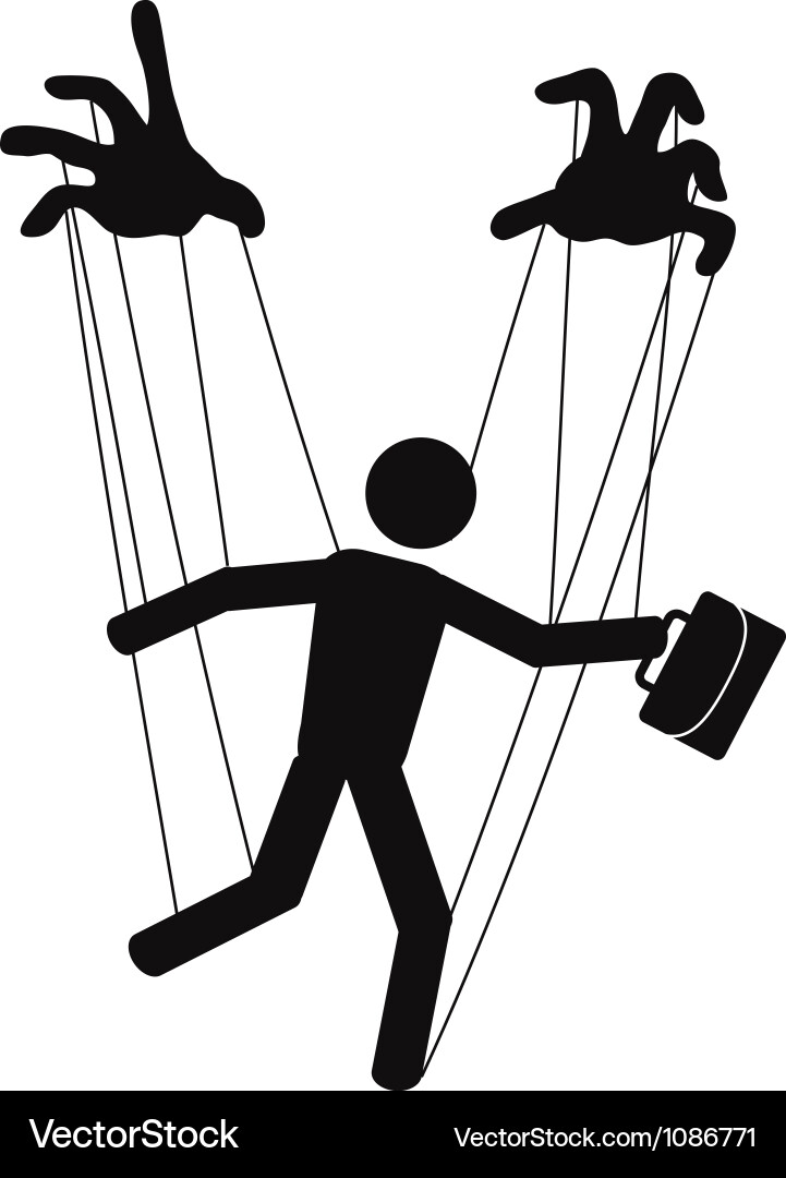 Businessman Puppet Vector Images (over 640)