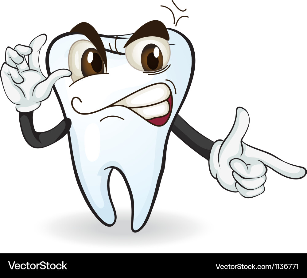Tooth Royalty Free Vector Image - VectorStock