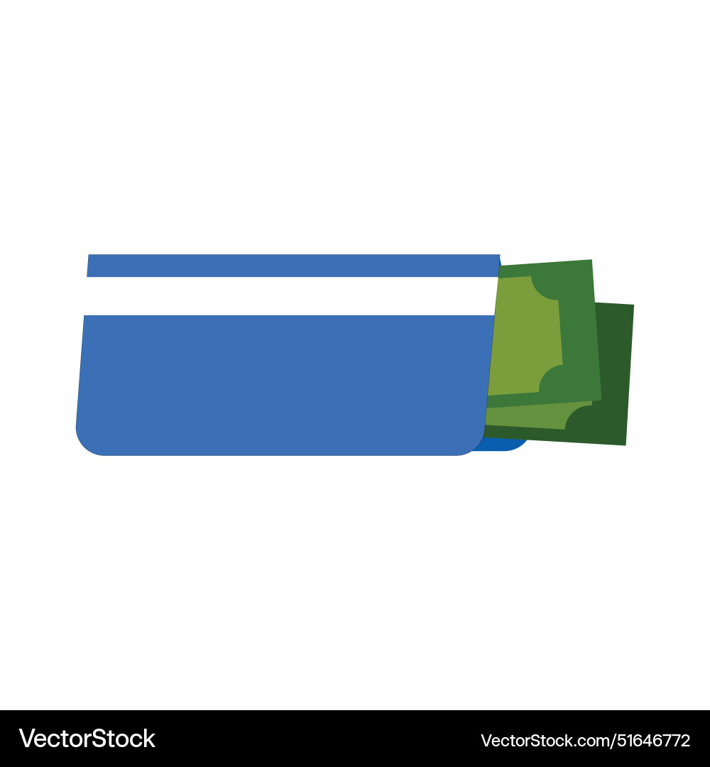 Bank account icon passbook Royalty Free Vector Image