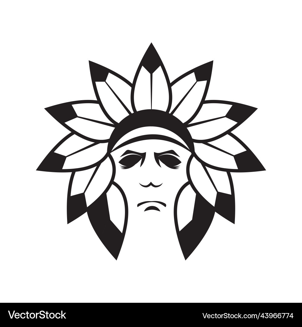 Dayak etnik design Royalty Free Vector Image - VectorStock