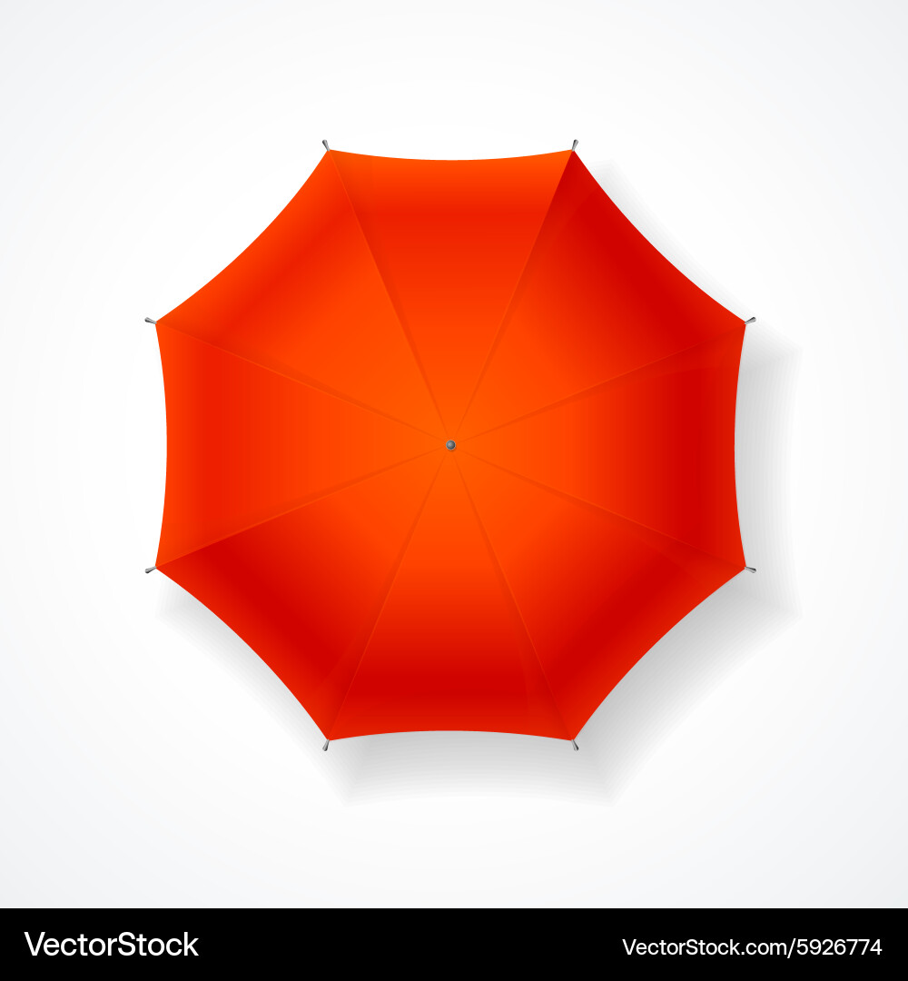 Red umbrella Royalty Free Vector Image - VectorStock