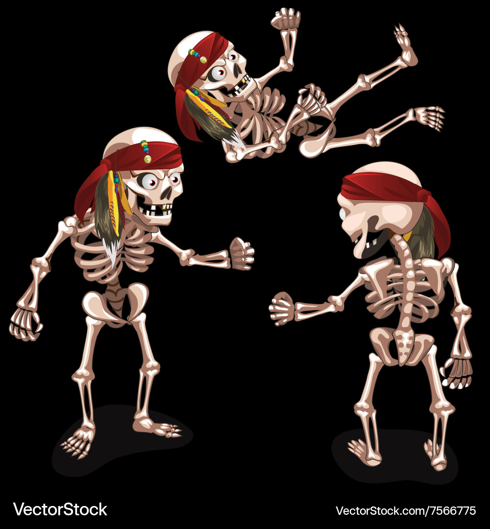 Pirate evil skeleton Vector Images & Graphics for Commercial Use ...