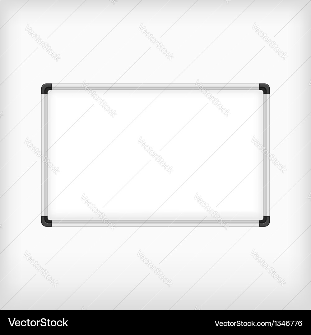Marker board Royalty Free Vector Image - VectorStock
