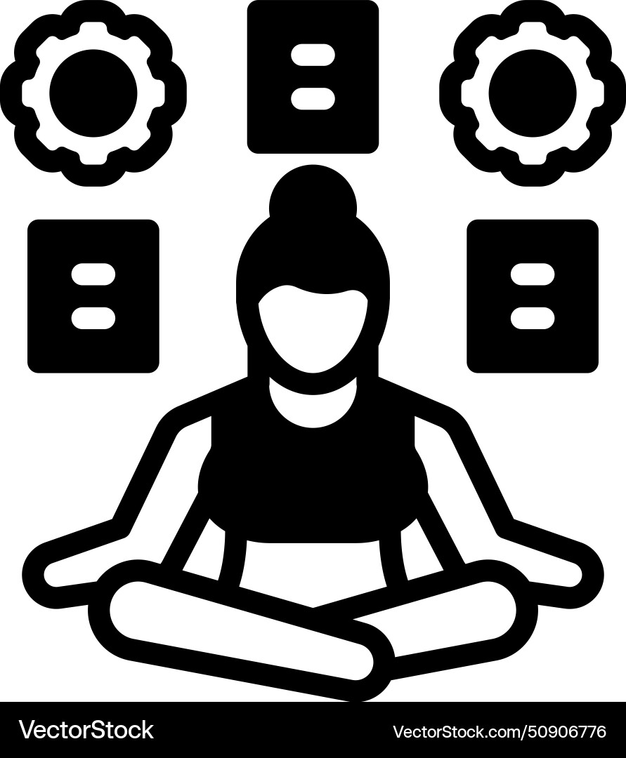 Stress management Royalty Free Vector Image - VectorStock