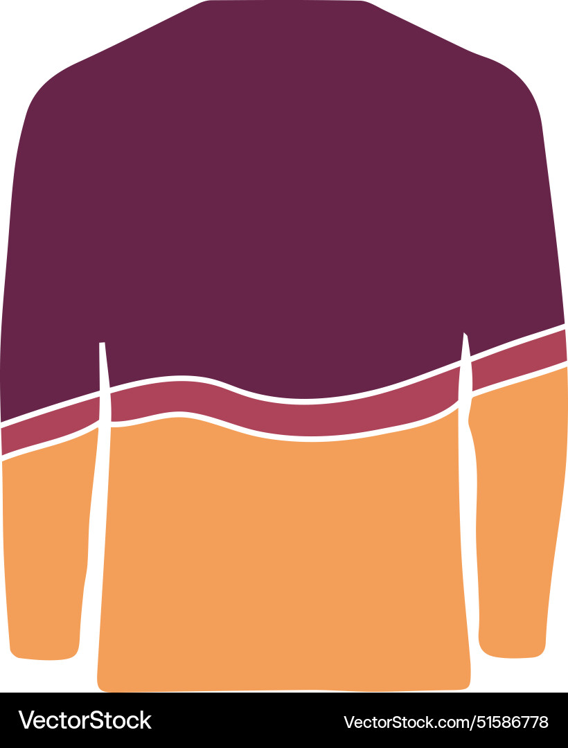 Long sleeve essential t-shirt design Royalty Free Vector