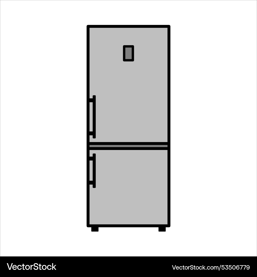 Fridge machine icon Royalty Free Vector Image - VectorStock