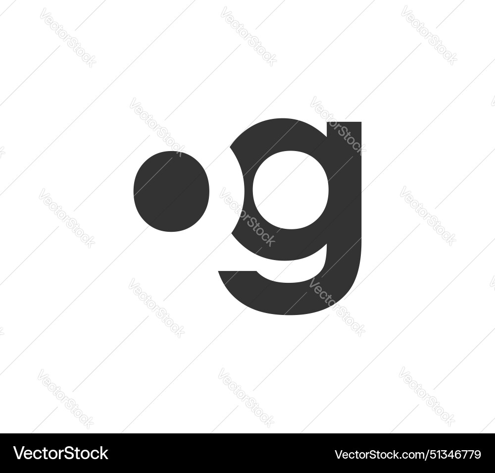 Og creative geometric initial based modern Vector Image