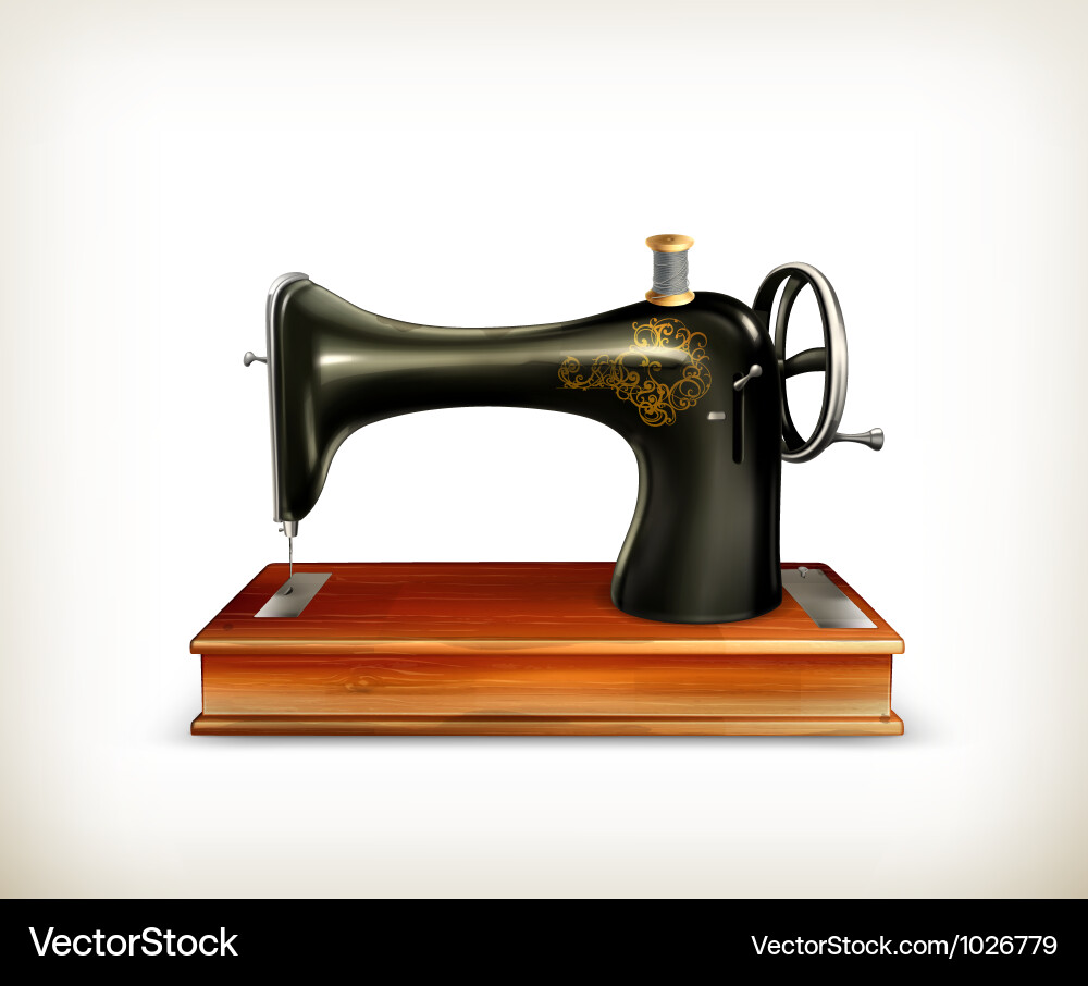 Sewing machine Royalty Free Vector Image - VectorStock