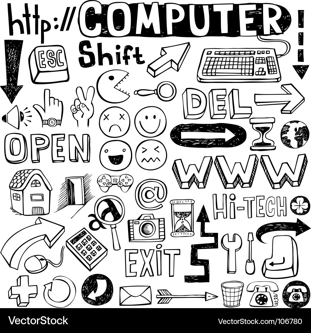 Computer Icons & Doodles Royalty Free Vector Image