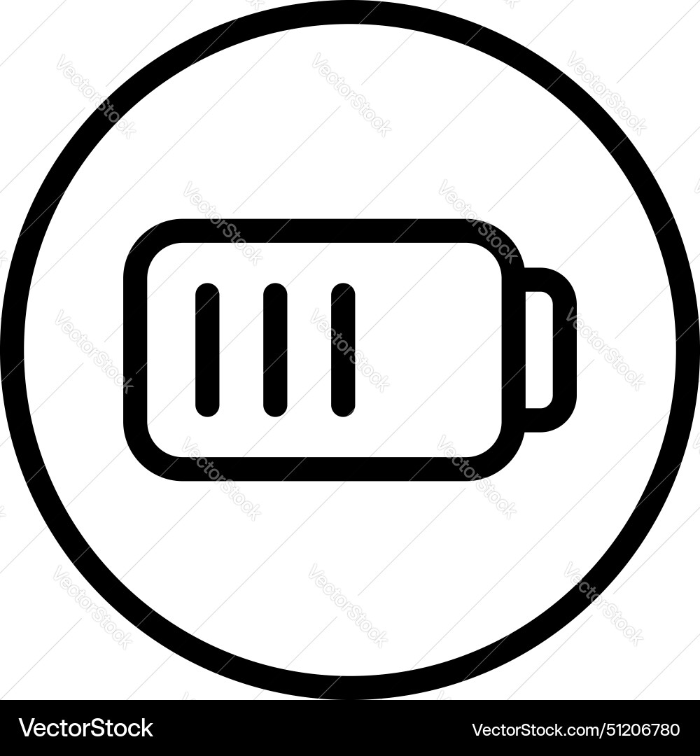 Wireless charging outline icons charger Royalty Free Vector