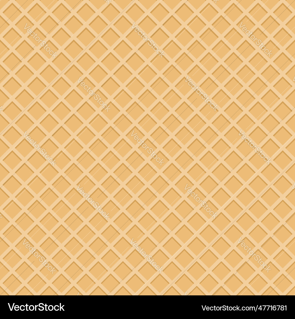 Cream wafer seamless pattern Royalty Free Vector Image