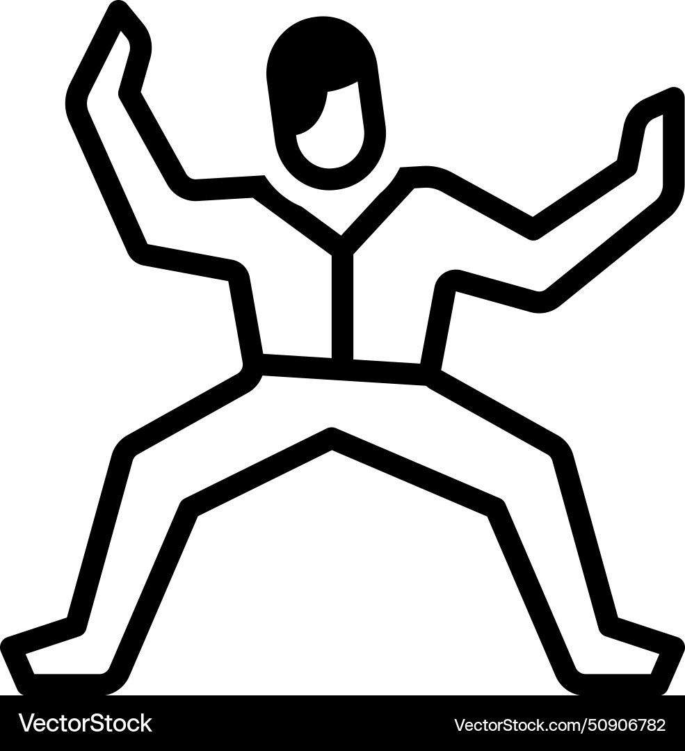 Tai chi Royalty Free Vector Image - VectorStock