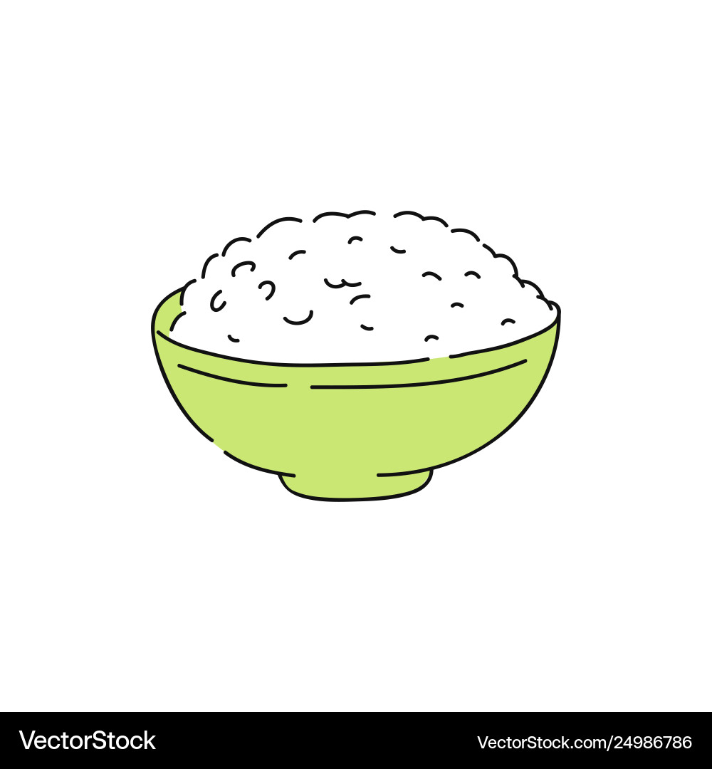 Clipart Rice Bowl
