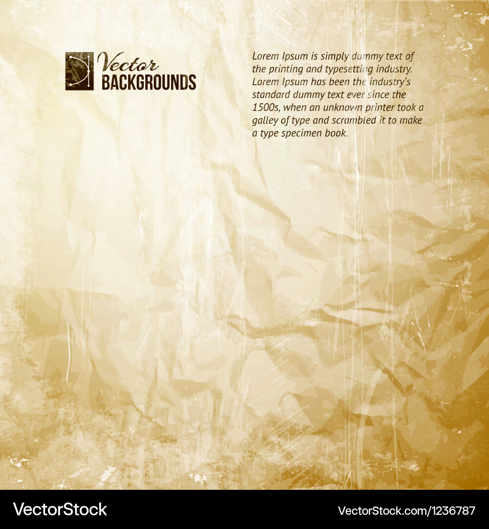 Vintage Paper Texture Royalty Free Vector Image