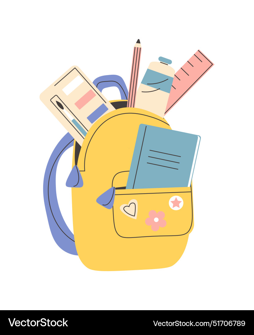 Back to school concept Royalty Free Vector Image