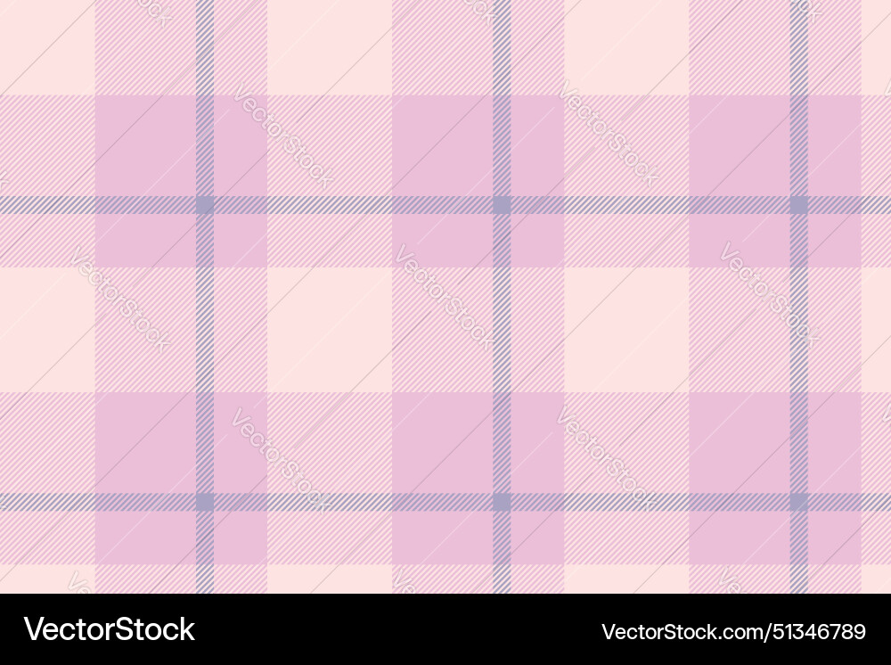 Plaid background check seamless pattern in pink Vector Image