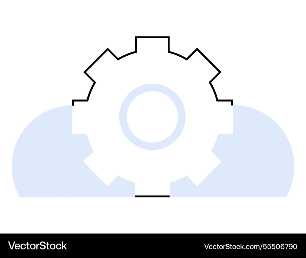 Cloud computing gear integration for efficient Vector Image