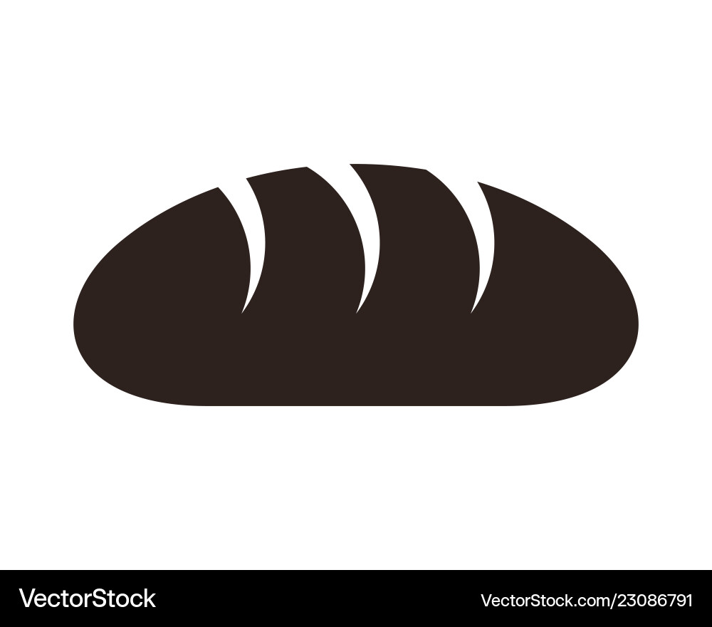 Bread icon Royalty Free Vector Image - VectorStock