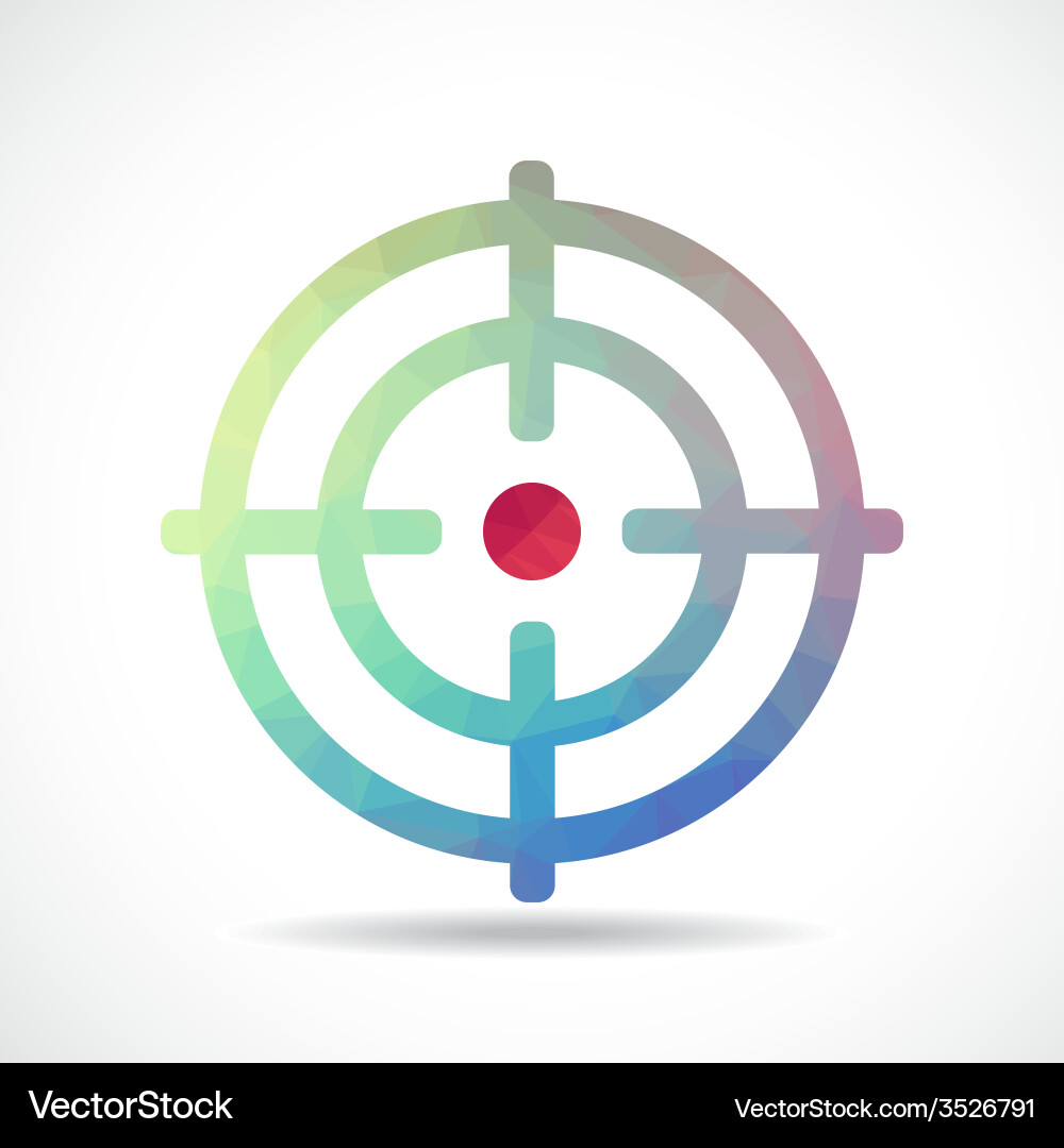 Crosshair Royalty Free Vector Image - VectorStock