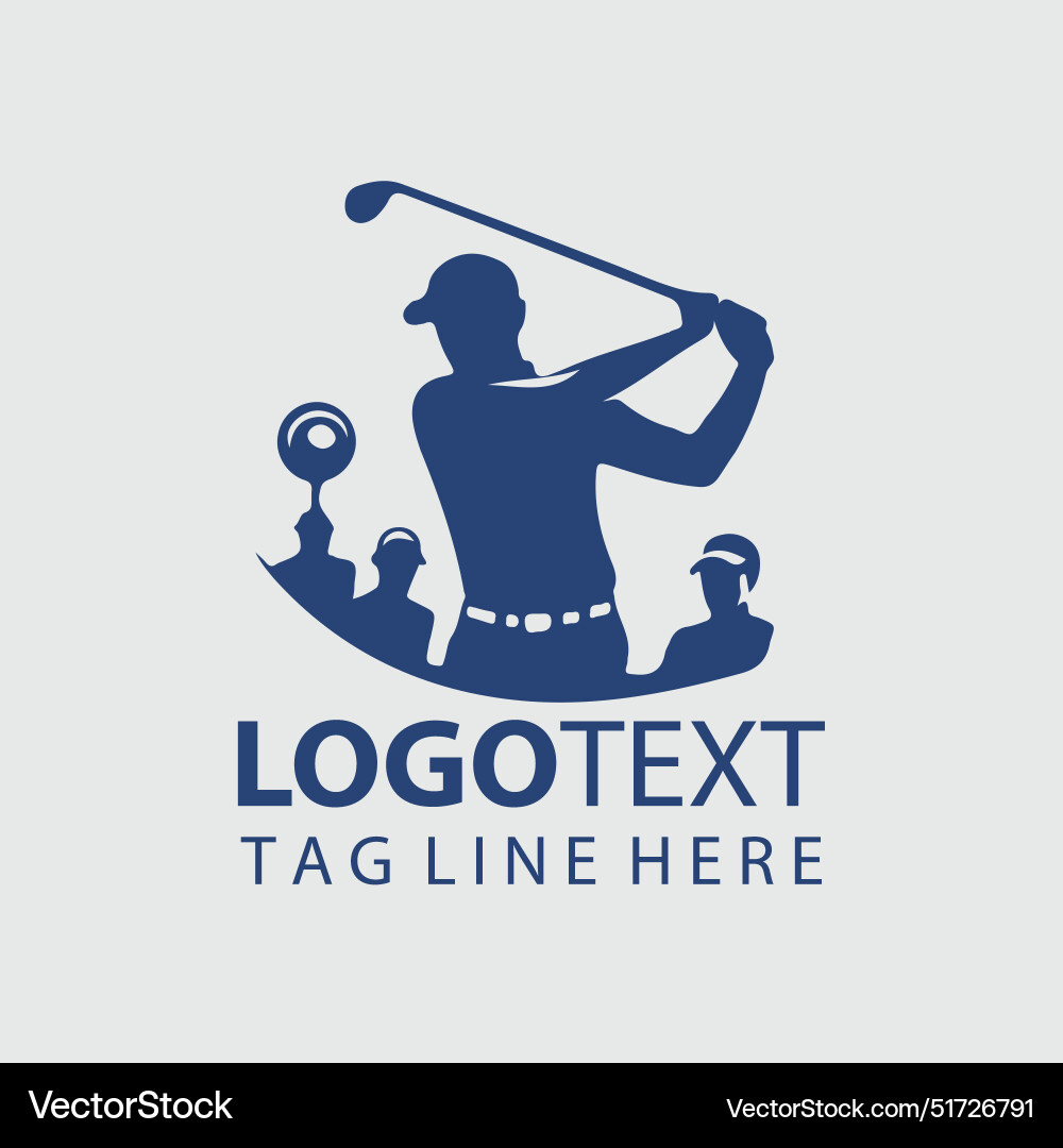 Golf logo Royalty Free Vector Image - VectorStock