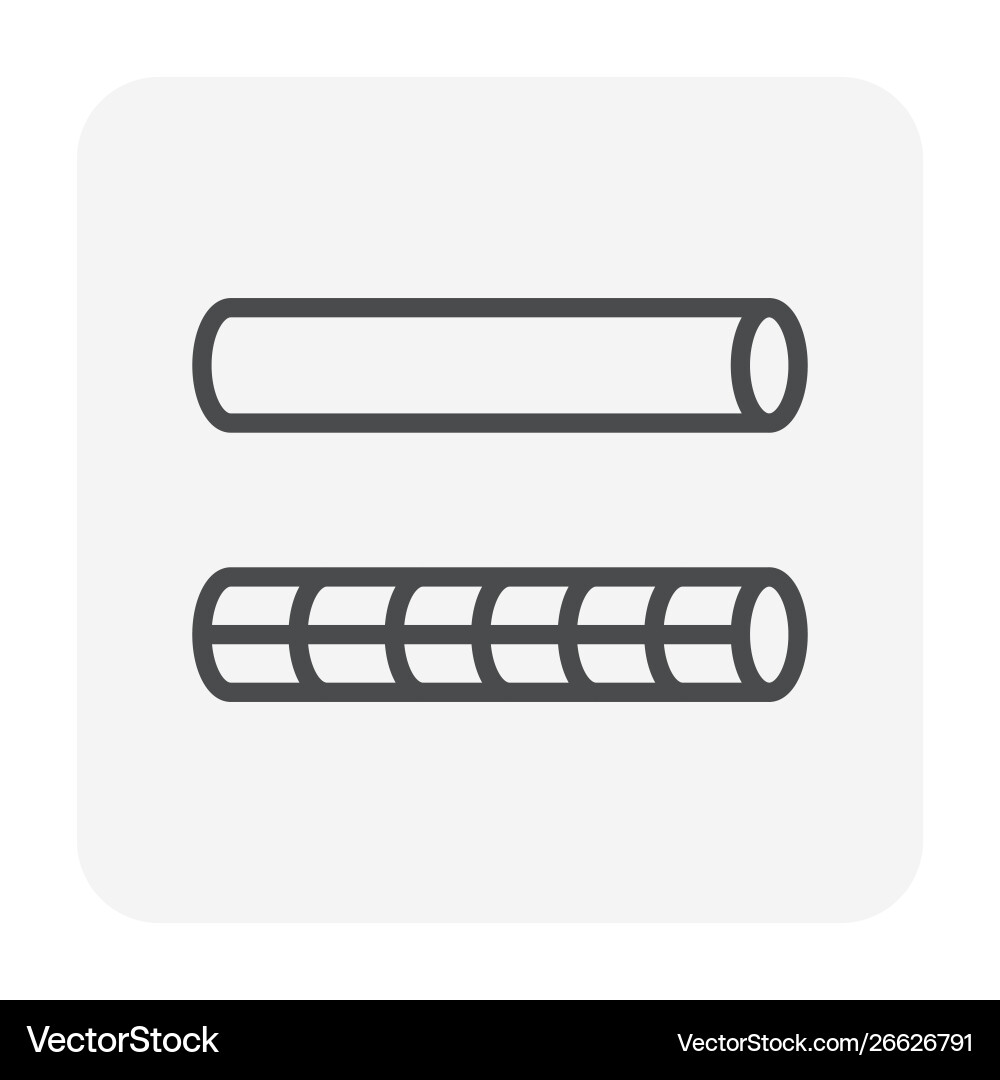 Rebar construction icon Royalty Free Vector Image