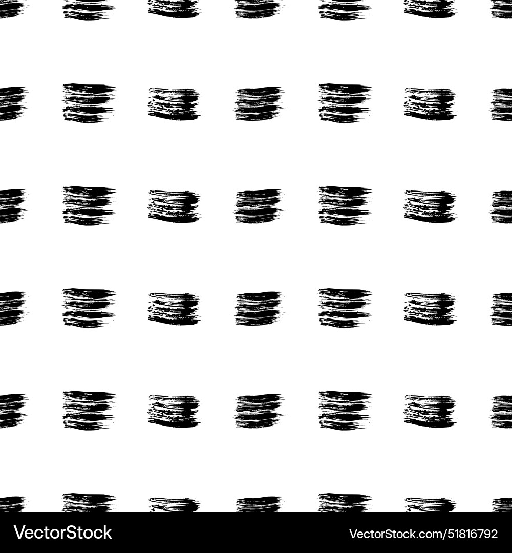 Seamless pattern with hand drawn scribble smears Vector Image