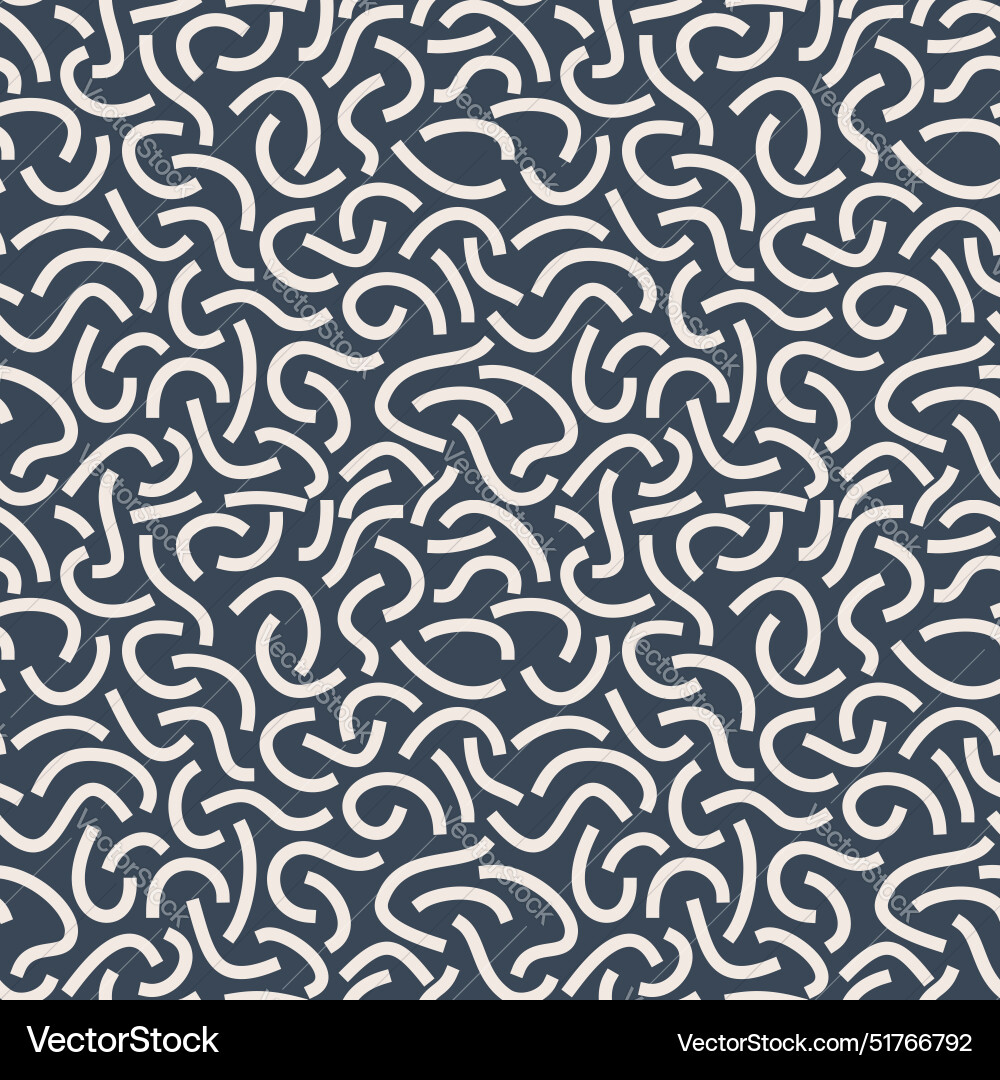 White curved lines isolated on background Vector Image