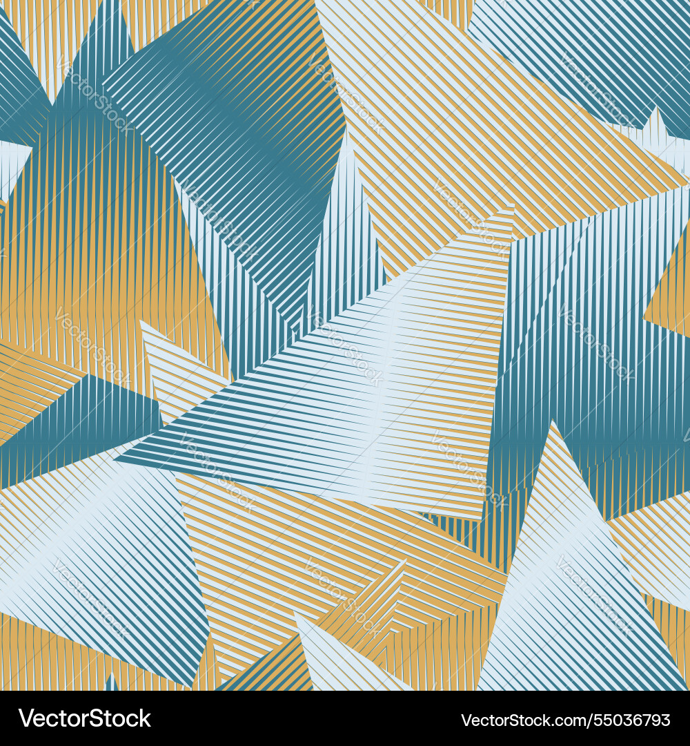 Geometric Triangle Pattern Royalty Free Vector Image