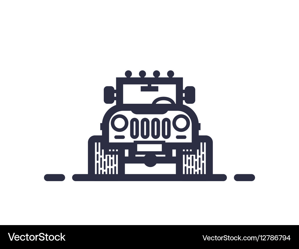 Offroad concept Royalty Free Vector Image - VectorStock
