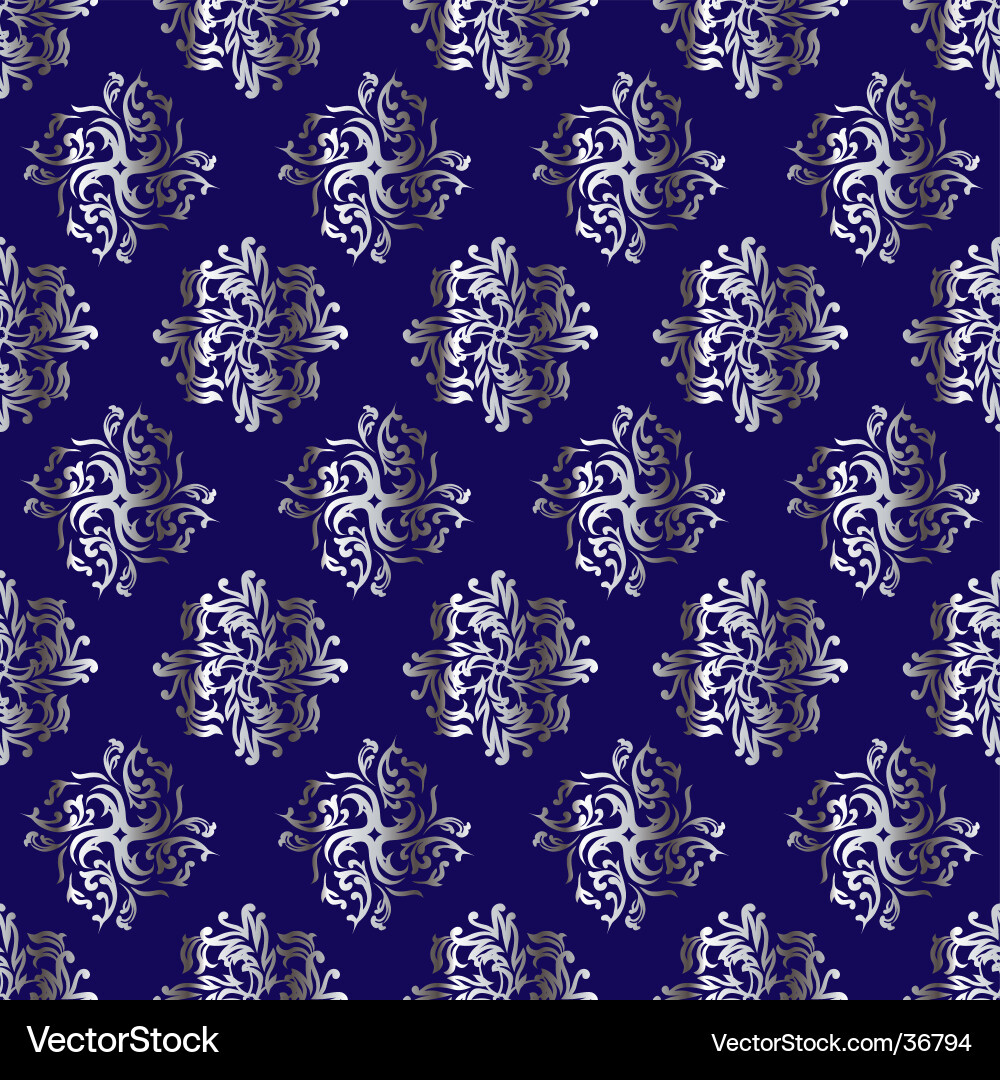 Royal repeat Royalty Free Vector Image - VectorStock