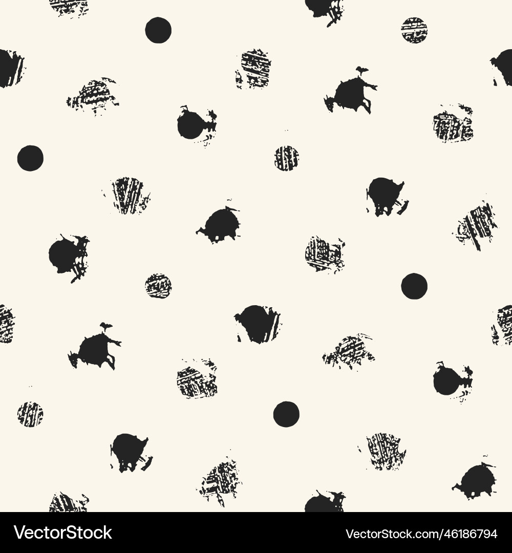 Speckled Ink Dot Pattern Royalty Free Vector Image