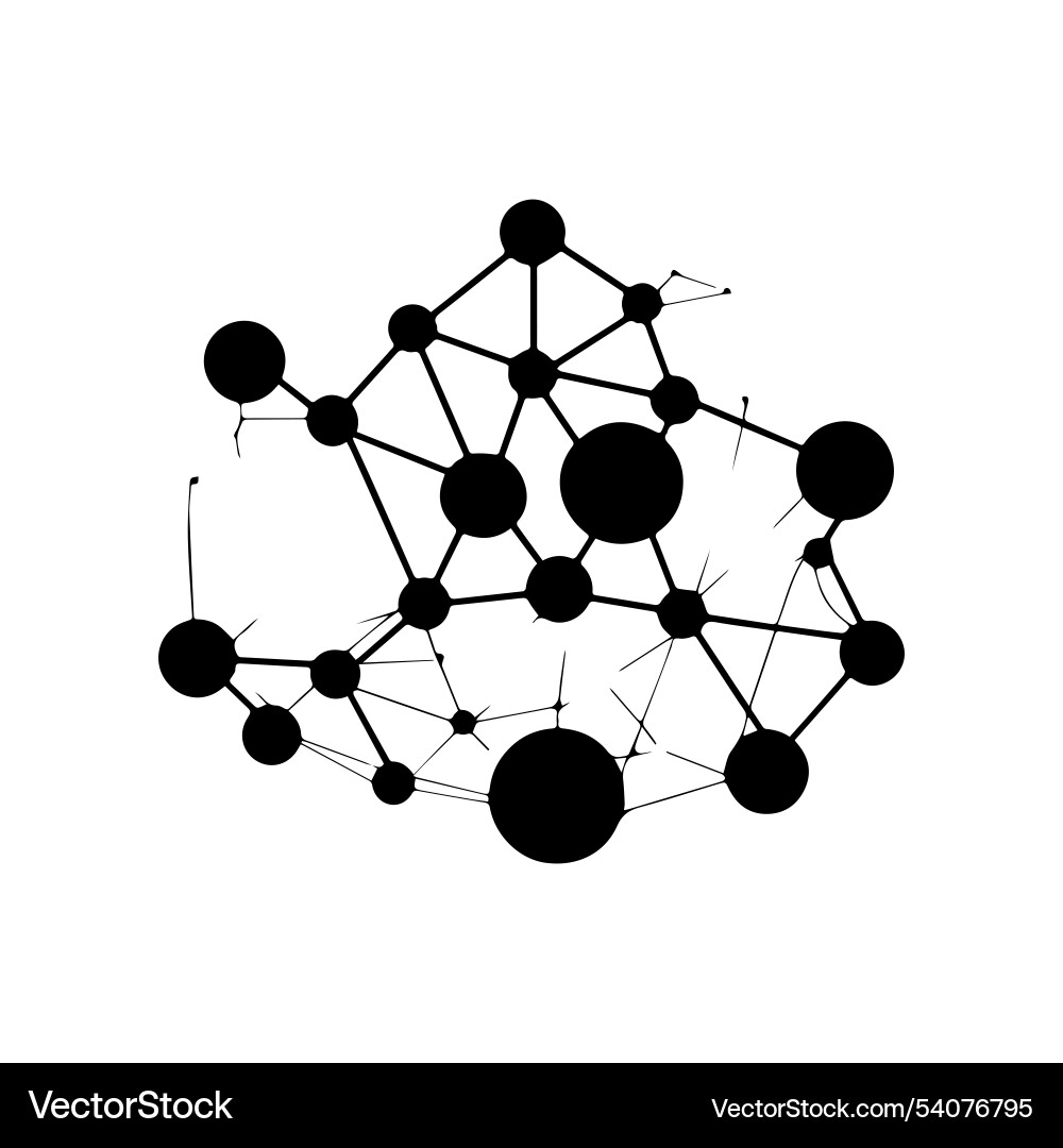 Hub spoke connection network Royalty Free Vector Image Hub spoke connection network Royalty Free Vector Image