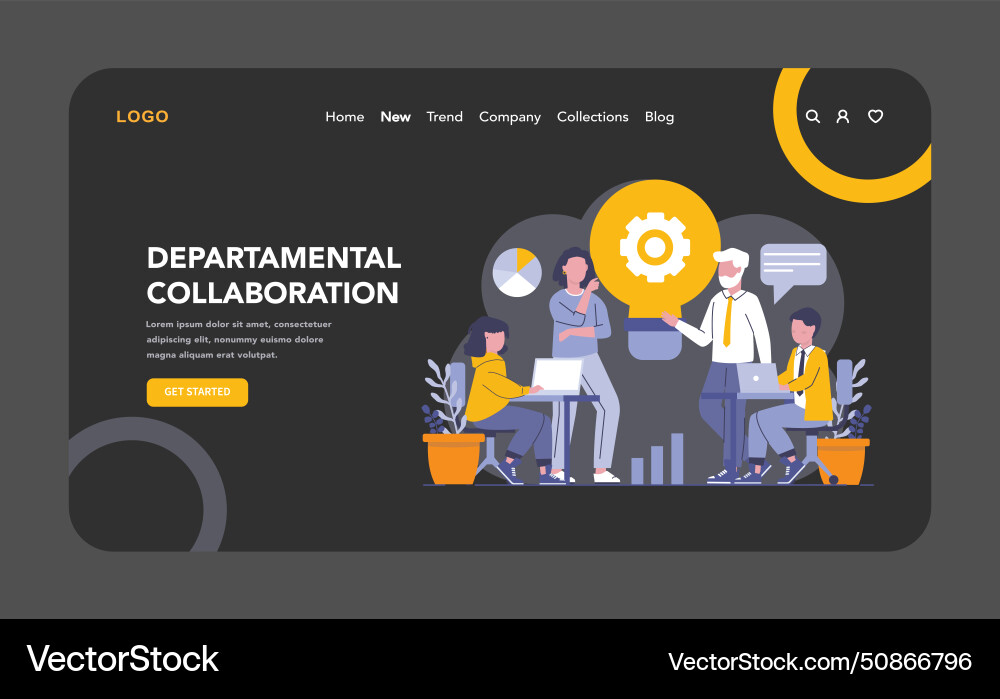 Product development concept flat Royalty Free Vector Image