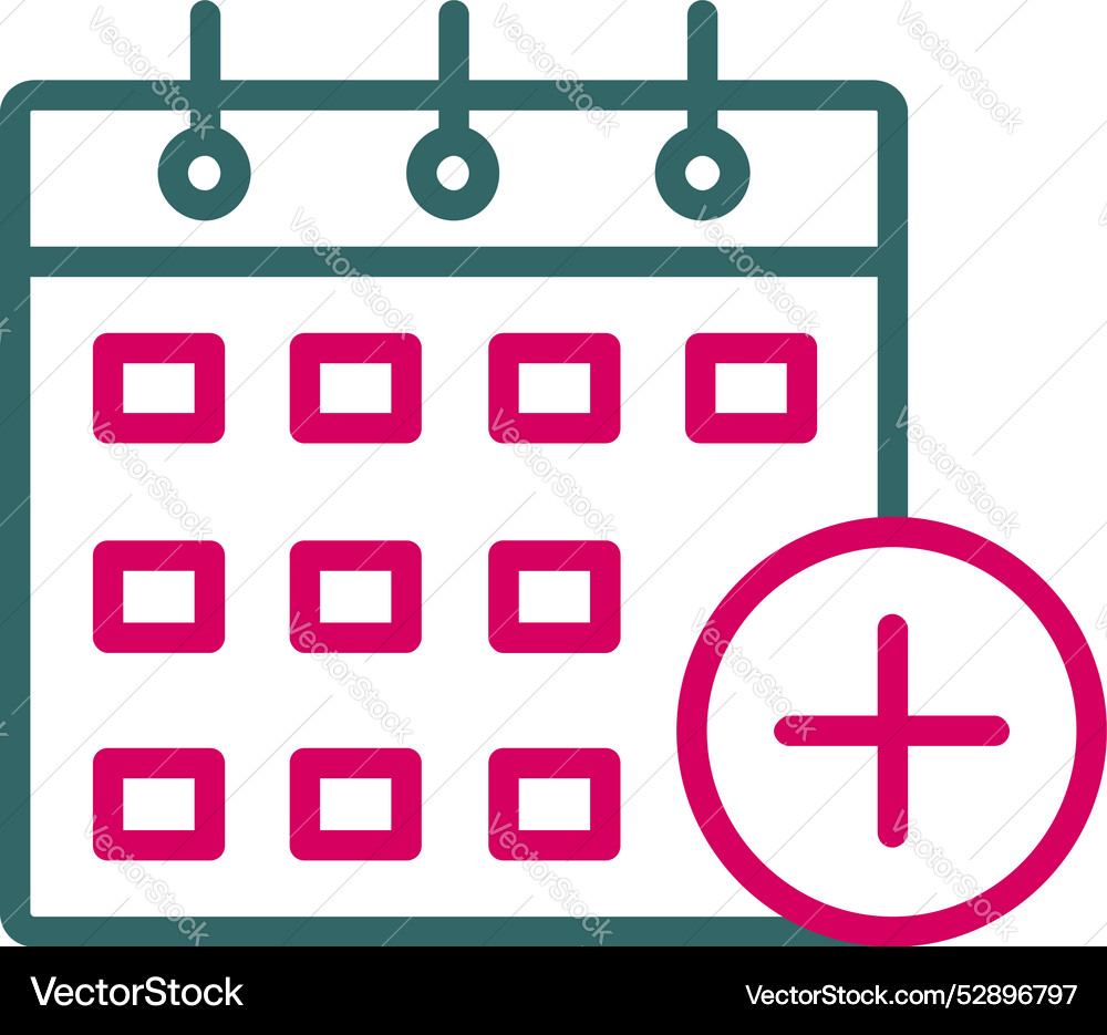 Calendar icon design Royalty Free Vector Image