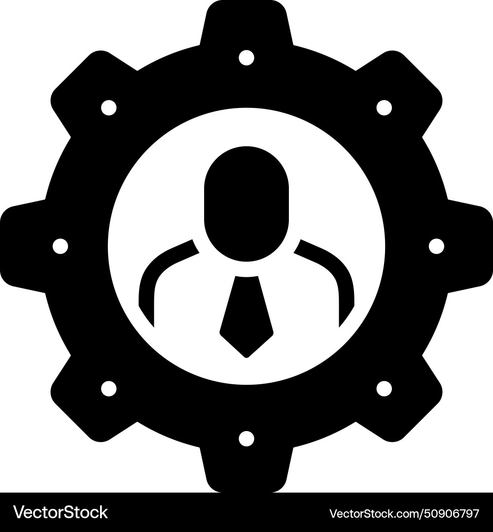 User setting Royalty Free Vector Image - VectorStock