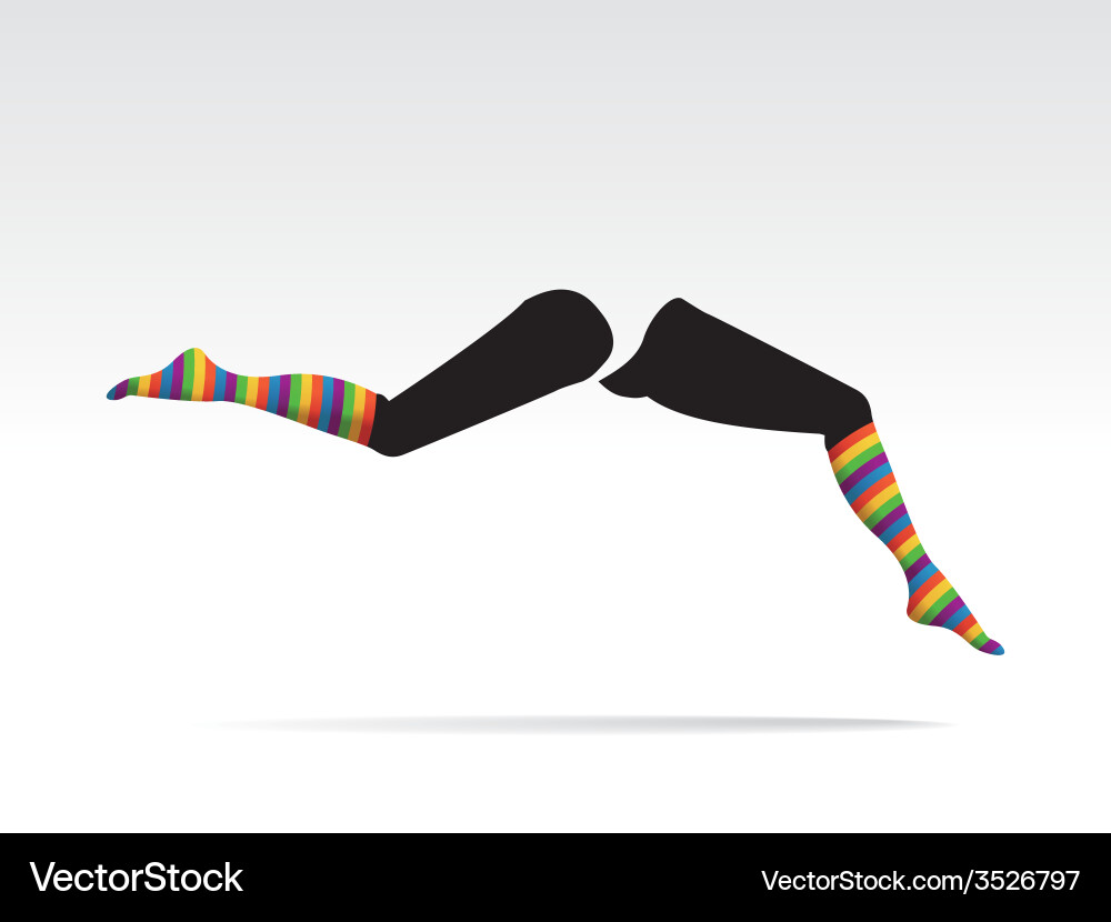 Woman legs Royalty Free Vector Image - VectorStock