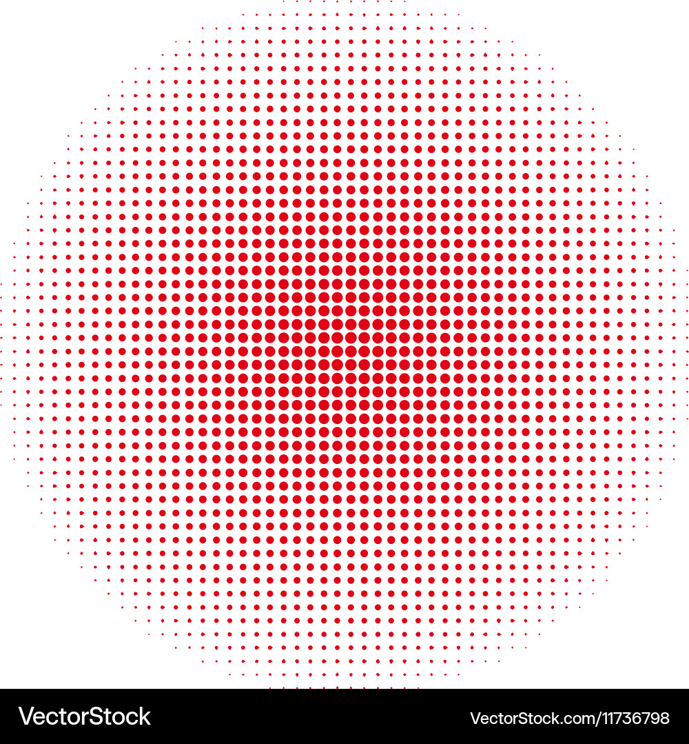 Abstract circle dotted background Royalty Free Vector Image