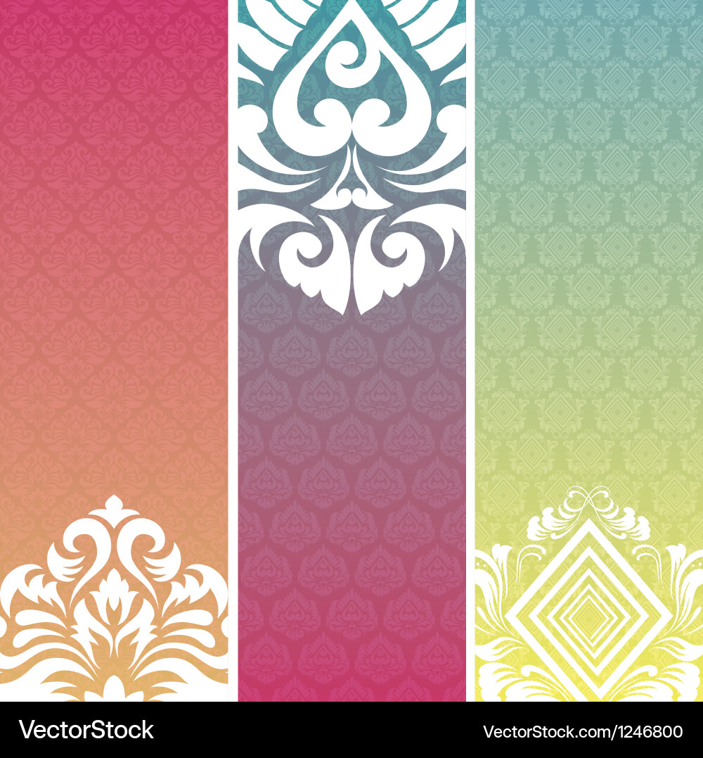 Banner pattern Royalty Free Vector Image - VectorStock