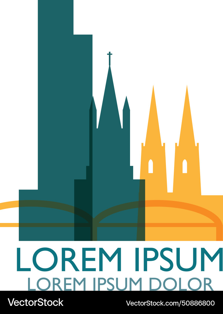 Cologne logo Royalty Free Vector Image - VectorStock