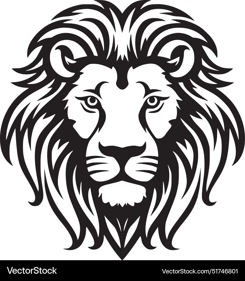 Cecil - black and white Royalty Free Vector Image