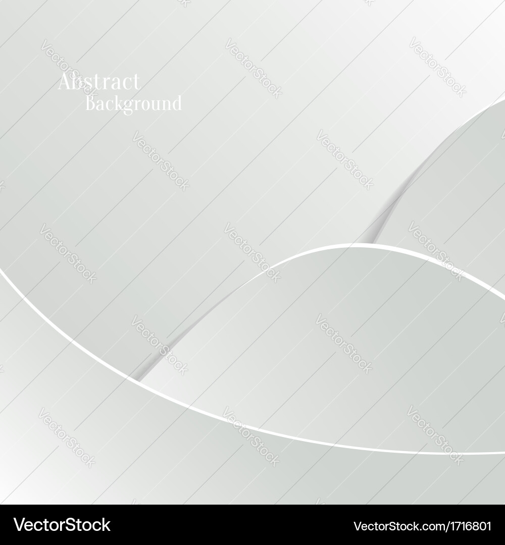 White Paper Layered Background Royalty Free Vector Image