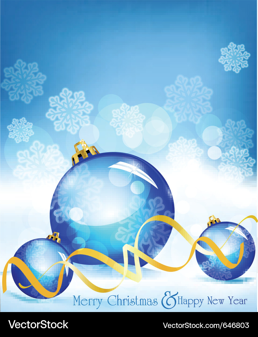 Holiday blue background Royalty Free Vector Image
