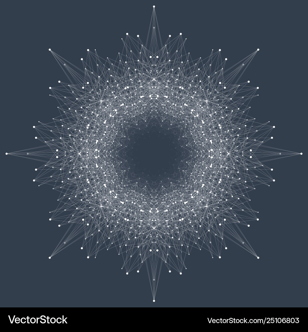 Quantum computer technology concept sphere Vector Image