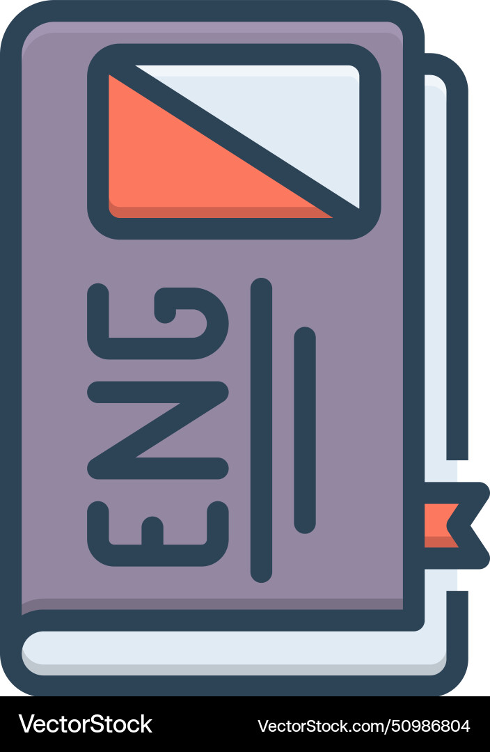 English Royalty Free Vector Image - VectorStock