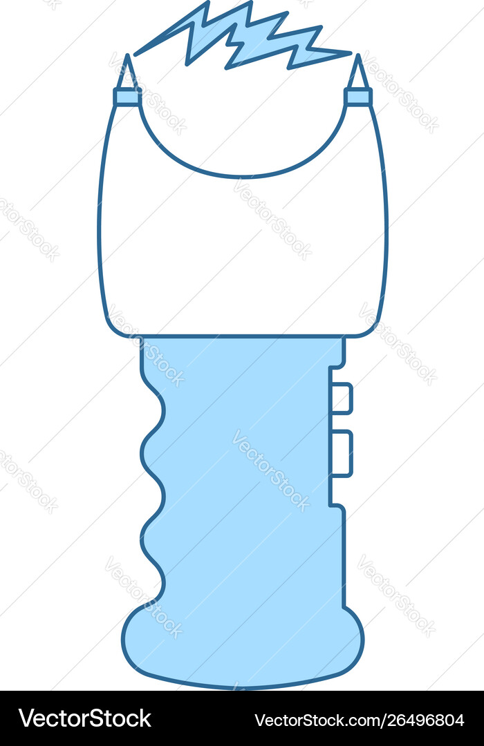 Stun gun icon Royalty Free Vector Image - VectorStock