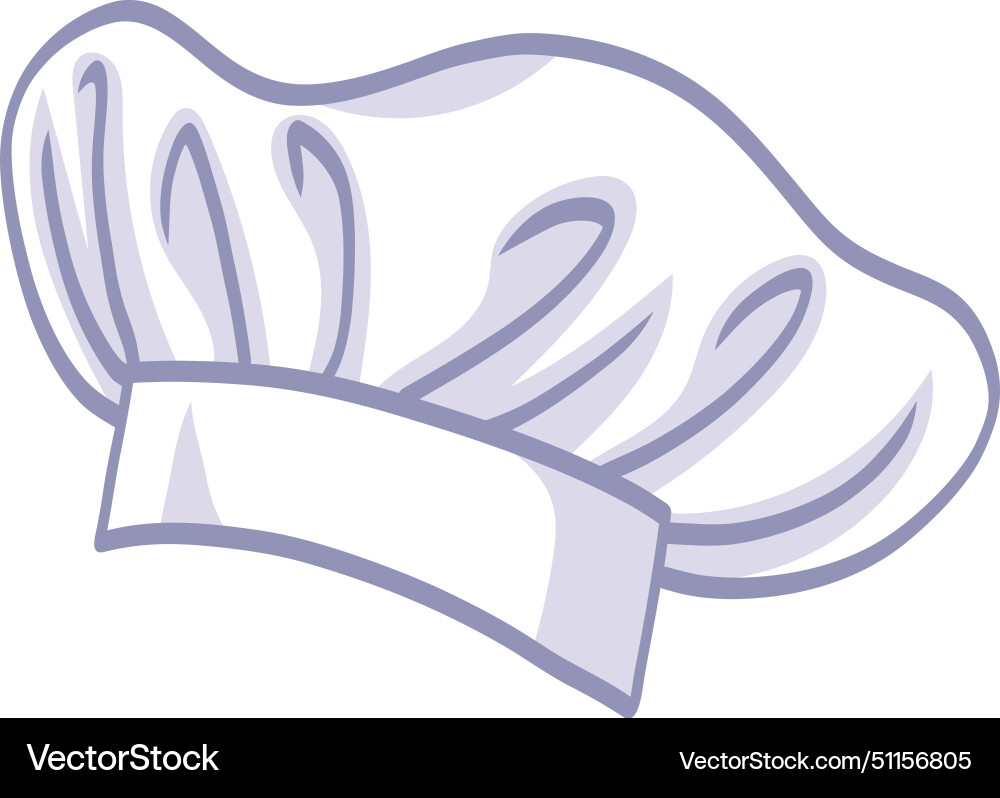 Chef hat cap Royalty Free Vector Image - VectorStock