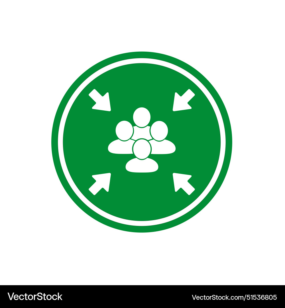 Muster point sign on white background Royalty Free Vector