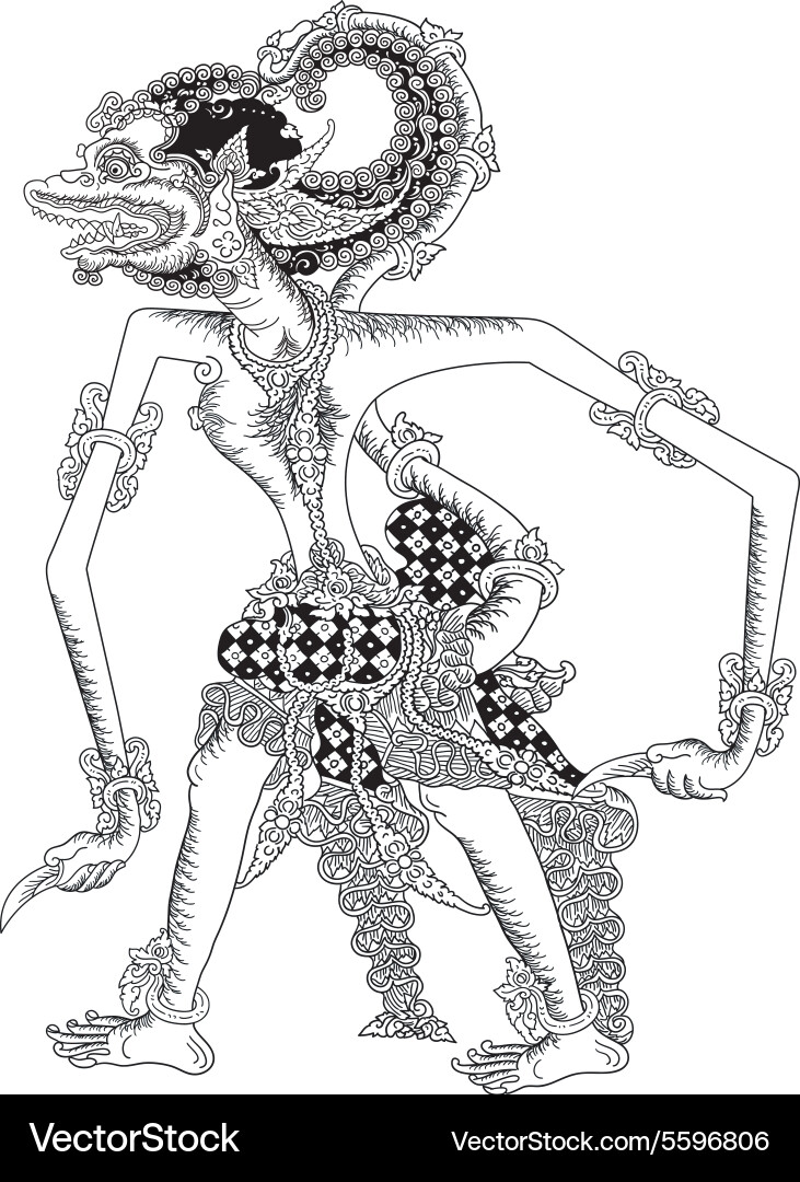 Anoman Royalty Free Vector Image - VectorStock