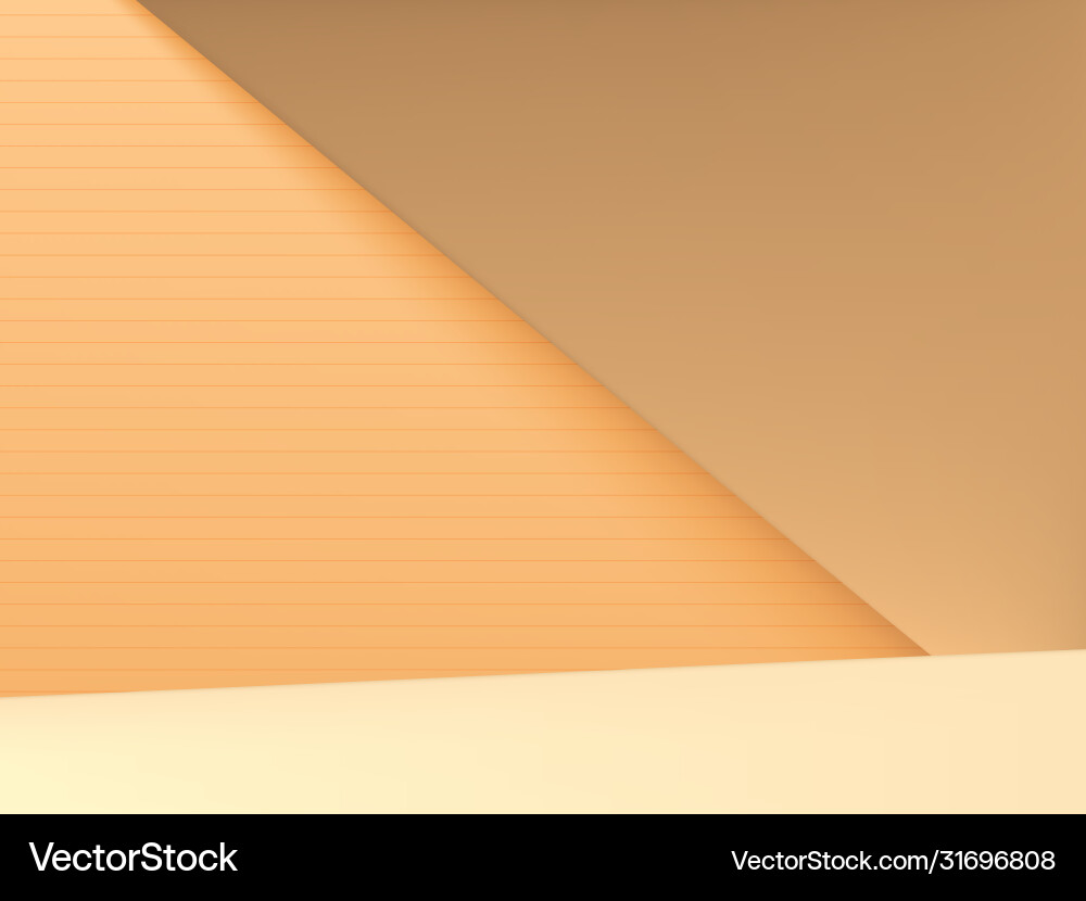 Minimal studio shot geometric background Vector Image