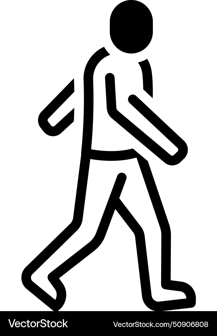 Walk Royalty Free Vector Image - VectorStock